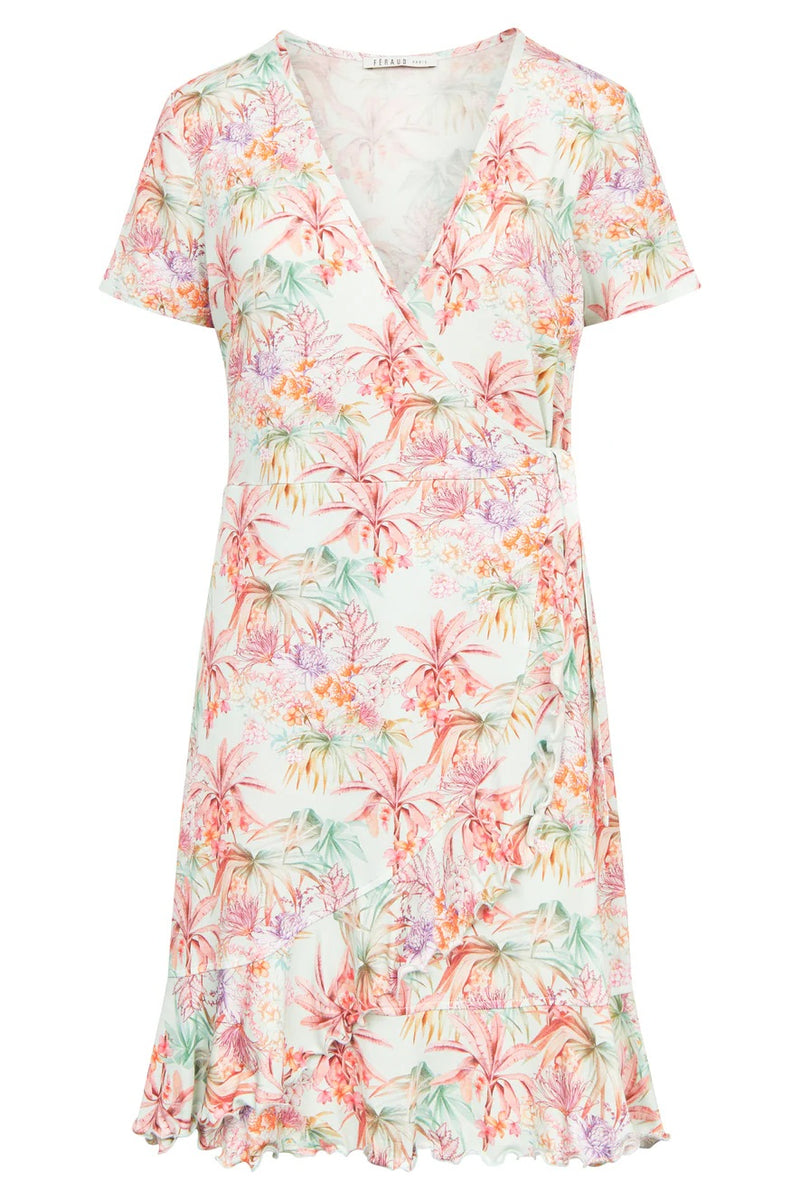 Feraud Fresh Flower Viscose Beach Dress – Maison SL