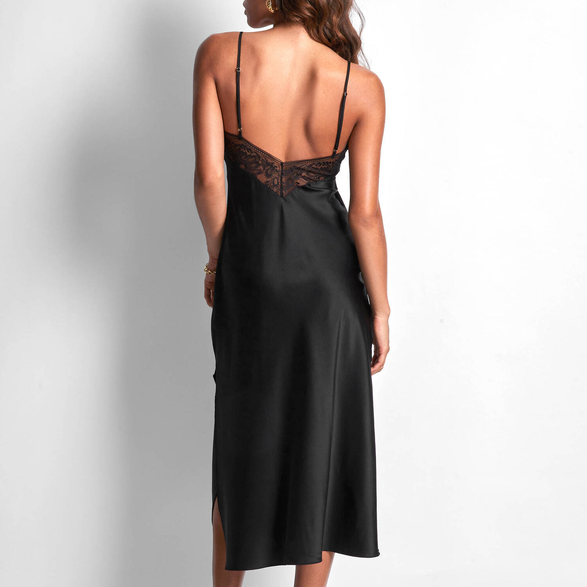 Aubade Midnight Whisper Long Silk Nightwear – Maison SL